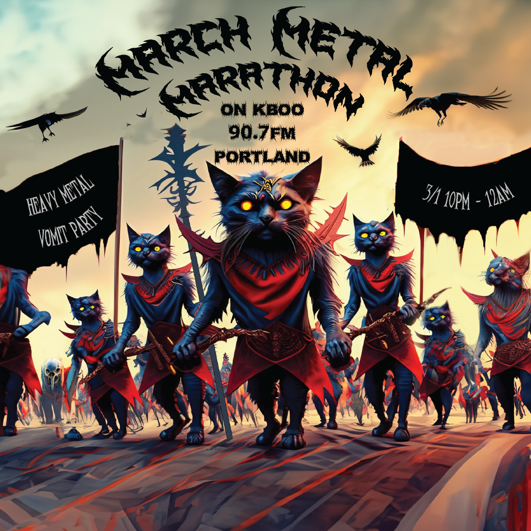 The Metal March 2024: Heavy Metal Vomit Party | KBOO